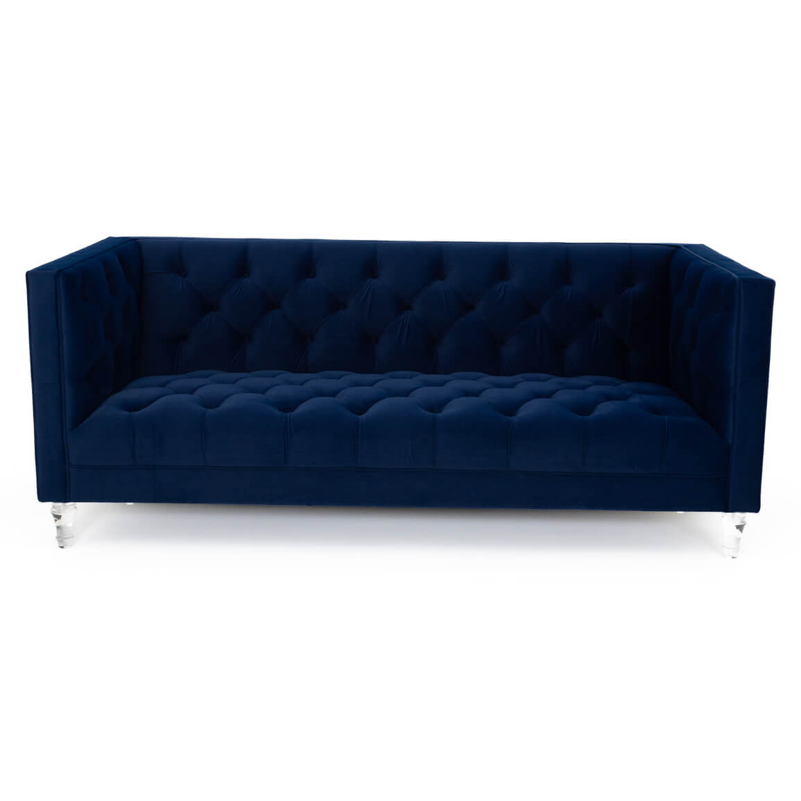 Milan Loveseat, Blue | Signature Party