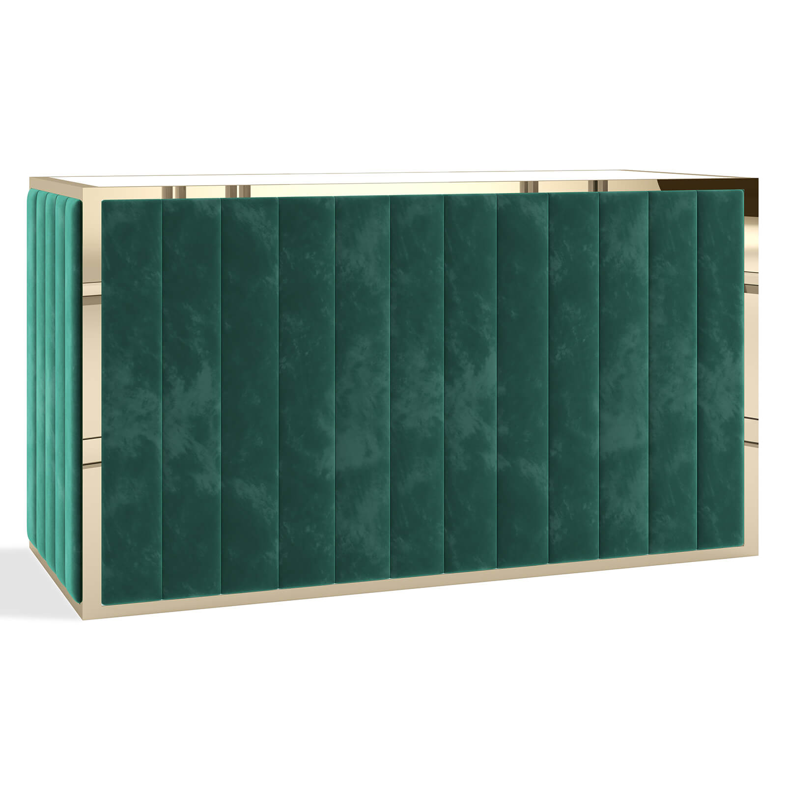 Milo Bar, Gold Frame, Velvet Emerald | Signature Party