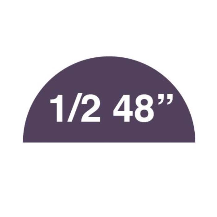 Half Round Table 48" | Signature Party