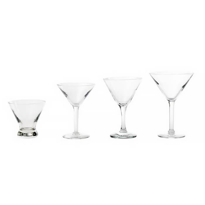 Martini Glass Various Styles | Signature Party
